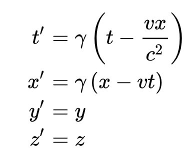 Lorentz and Poincare Transformations | Naixian Zhang