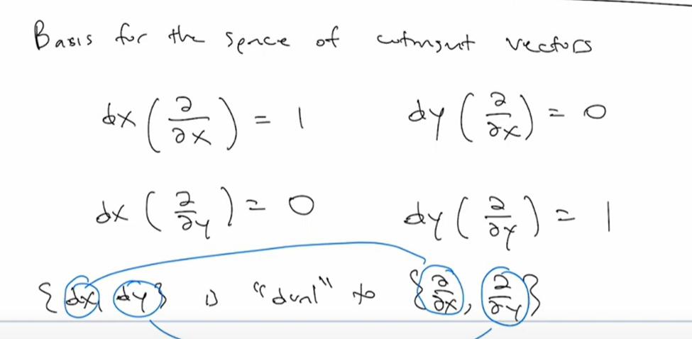 Gauge Theory by Tim 03b Cotangent Vector | Naixian Zhang