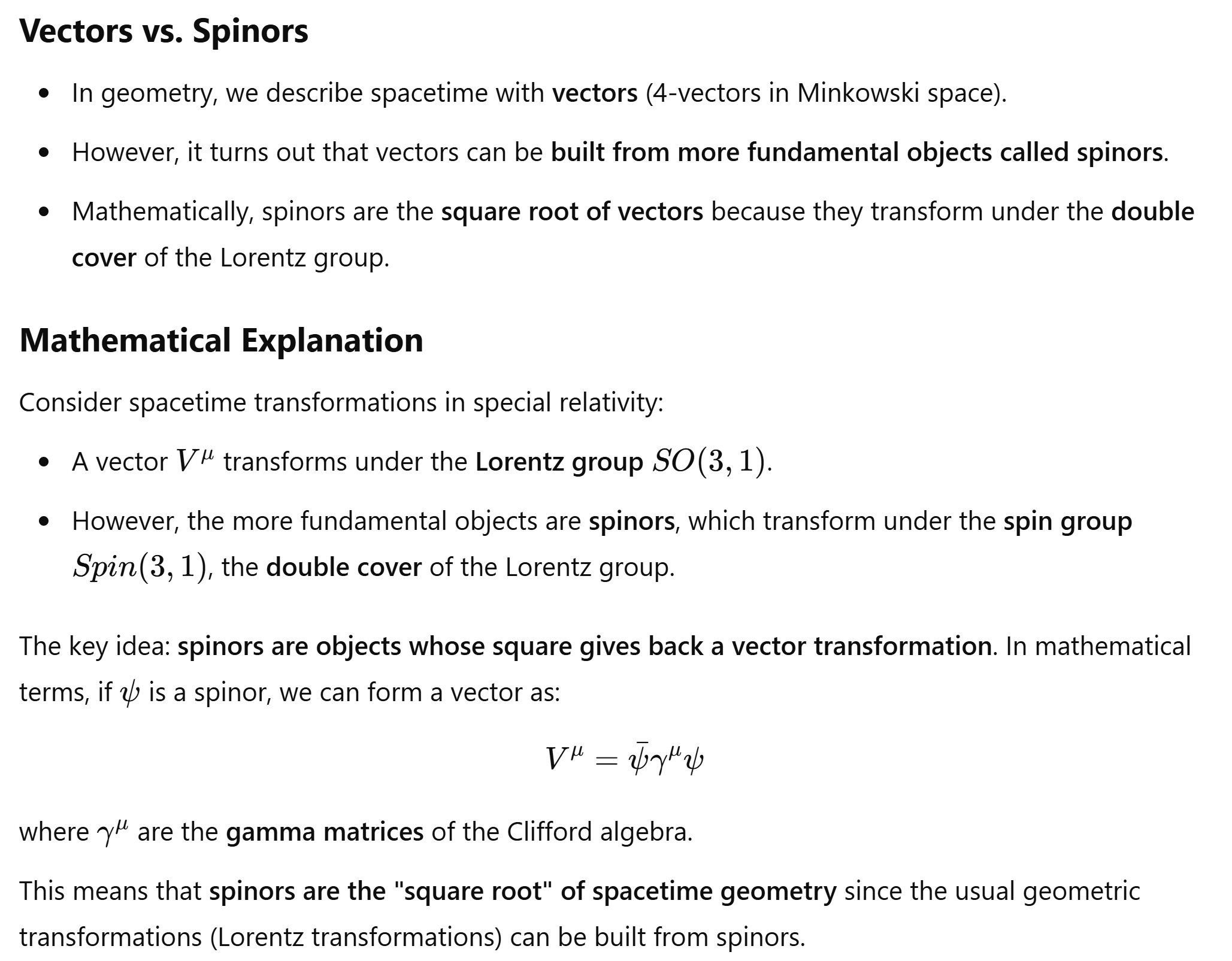 Understanding Square Root of Geometry: Lie Algebra to Spinor | Naixian ...